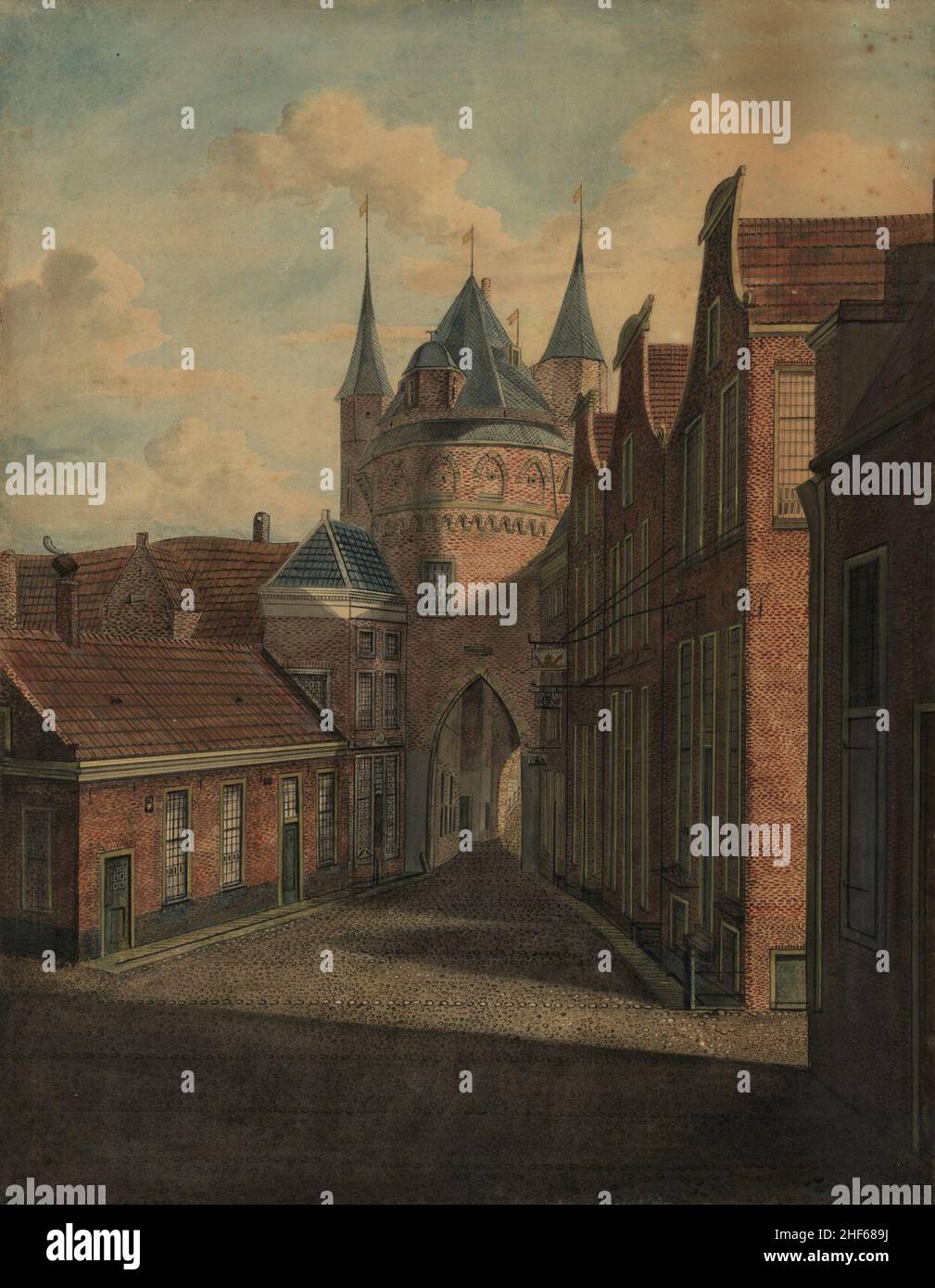 Schoonbeek - Binnen-Apoort buitenzijde Stock Photo - Alamy