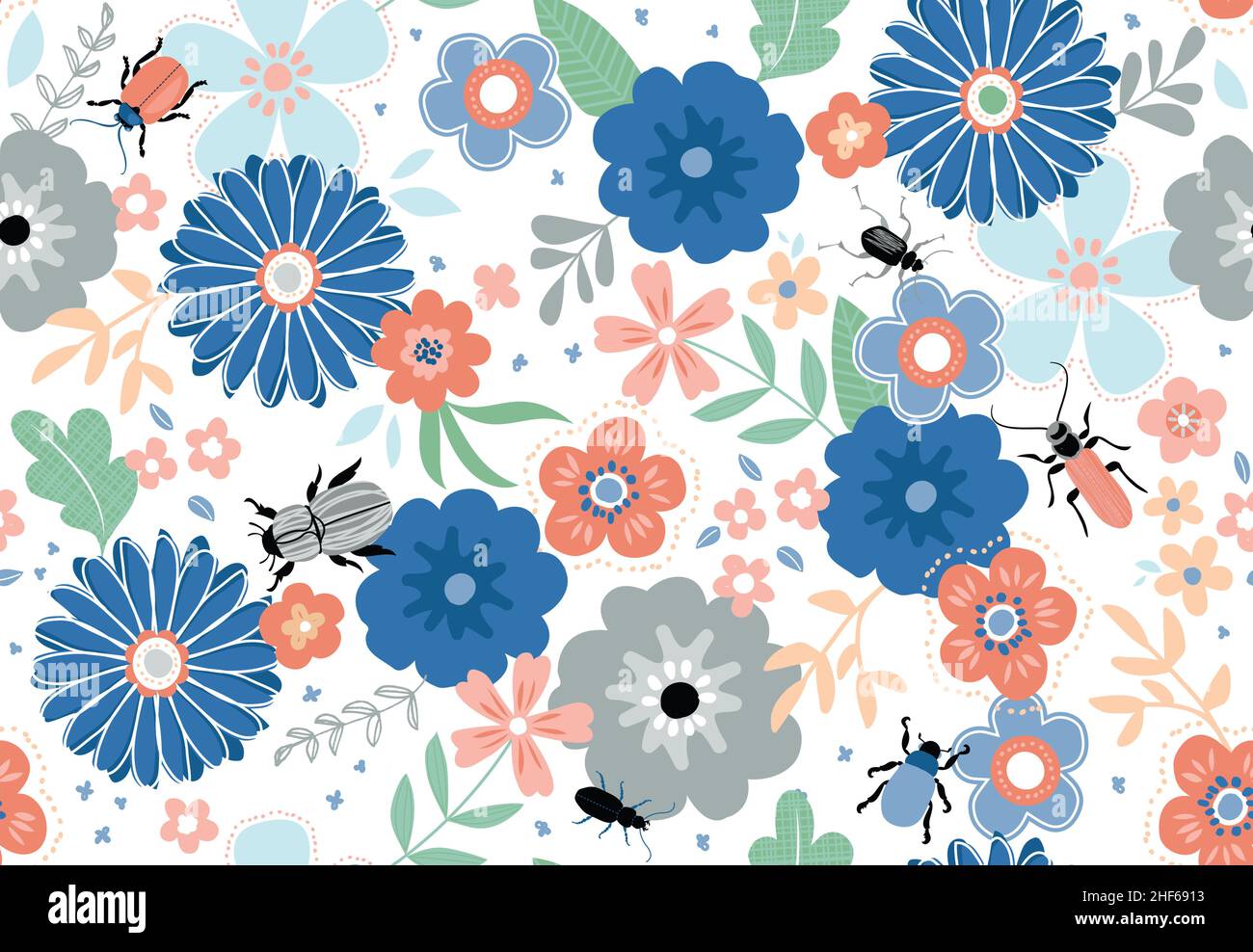 Insects scattered Stock Vector Images - Alamy