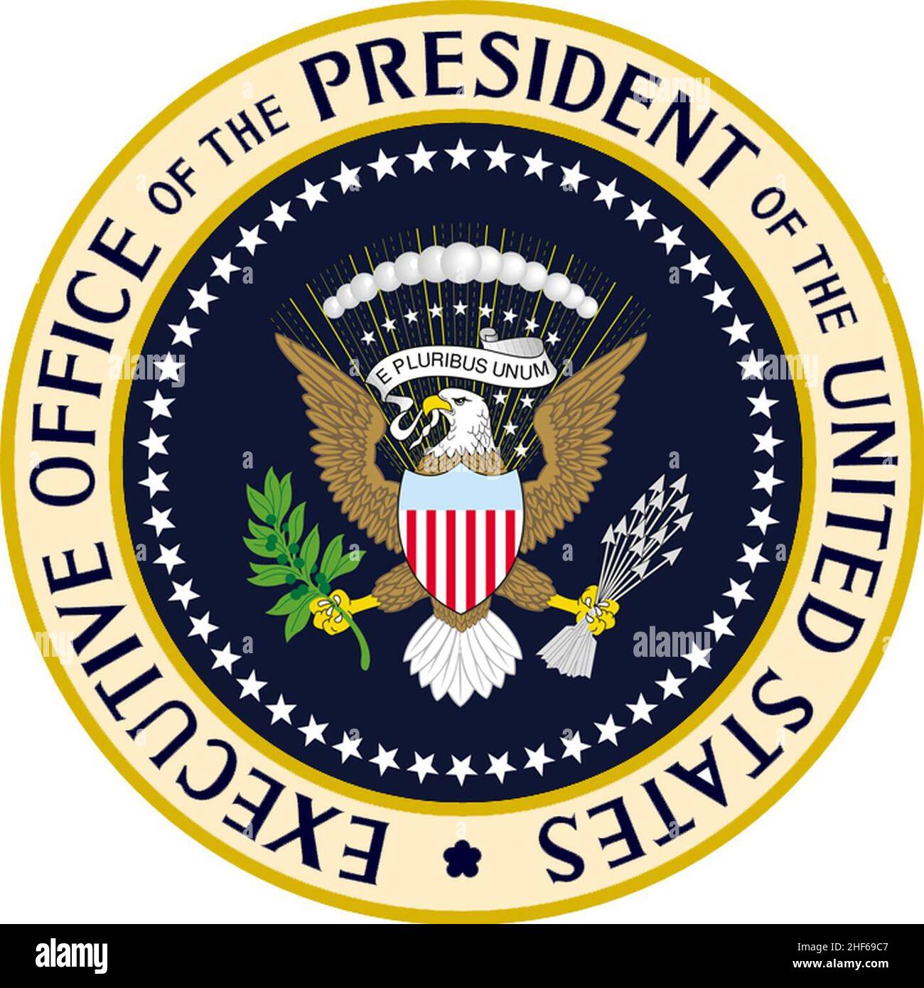 Seal Of The Executive Office Of The President Stock Photo - Alamy