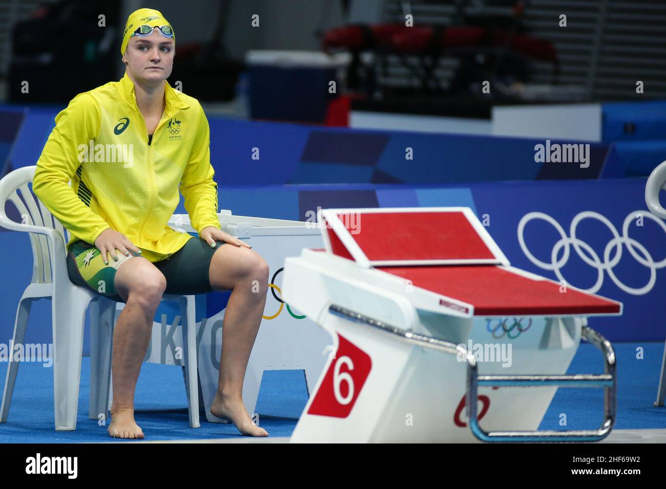 JULY 26th, 2021 - TOKYO, JAPAN: Chelsea Hodges of Australia in action ...