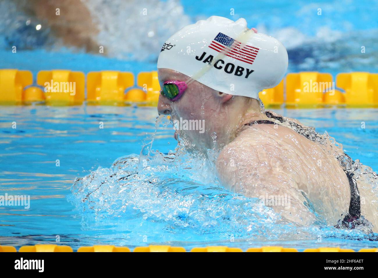 JULY 26th, 2021 - TOKYO, JAPAN: Lydia Jacoby wins her Women's 100m ...
