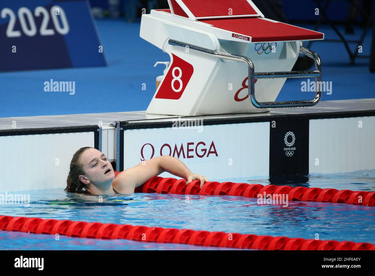JULY 26th, 2021 - TOKYO, JAPAN: Chelsea Hodges of Australia finishes ...