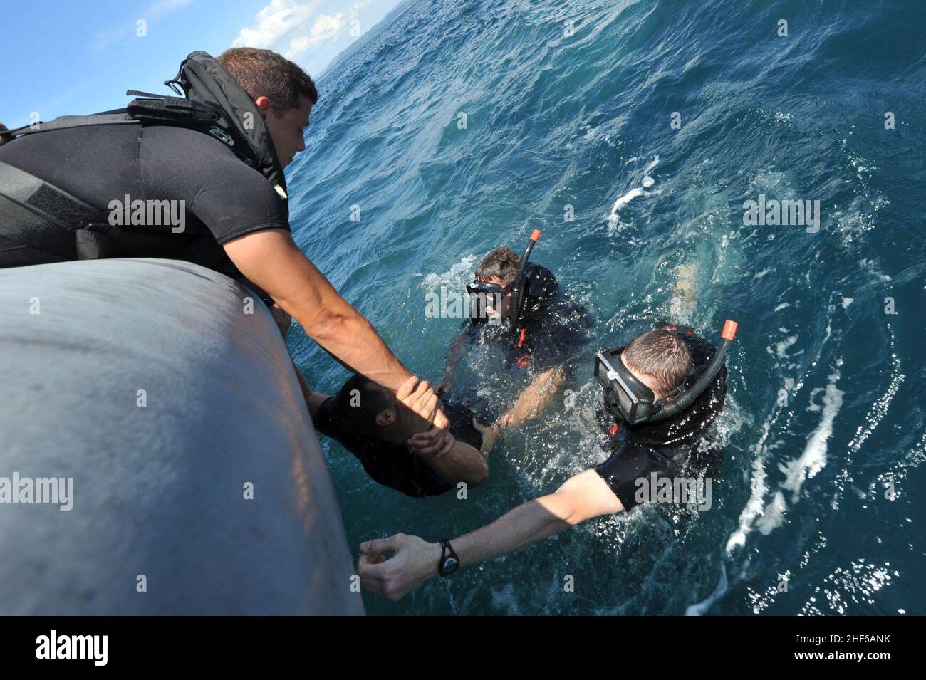 Search and rescue swimming operations hi-res stock photography and ...