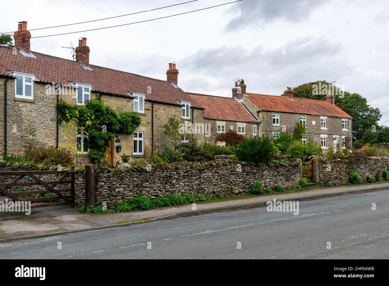 Cropton, UK - 5th October 2019: Picturesque postcard of the beautiful ...