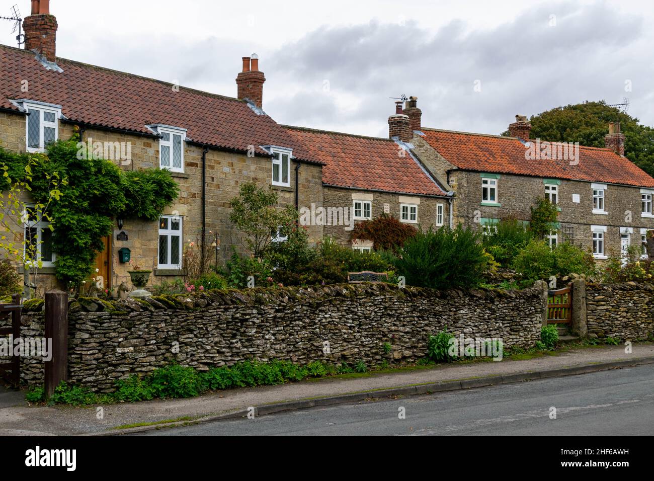 Cropton, UK - 5th October 2019: Picturesque postcard of the beautiful ...