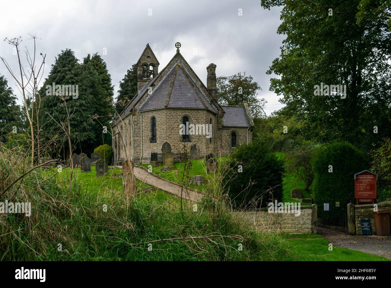 Cropton, UK - 5th October 2019: The parish Church of Saint Gregory ...