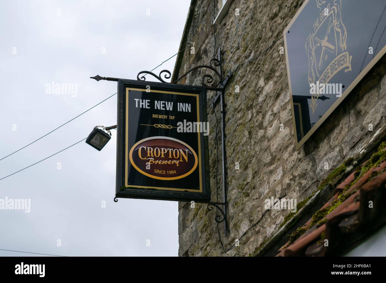 Cropton, UK - 5th October 2019: The New Inn Brewery Tap, Cropton ...