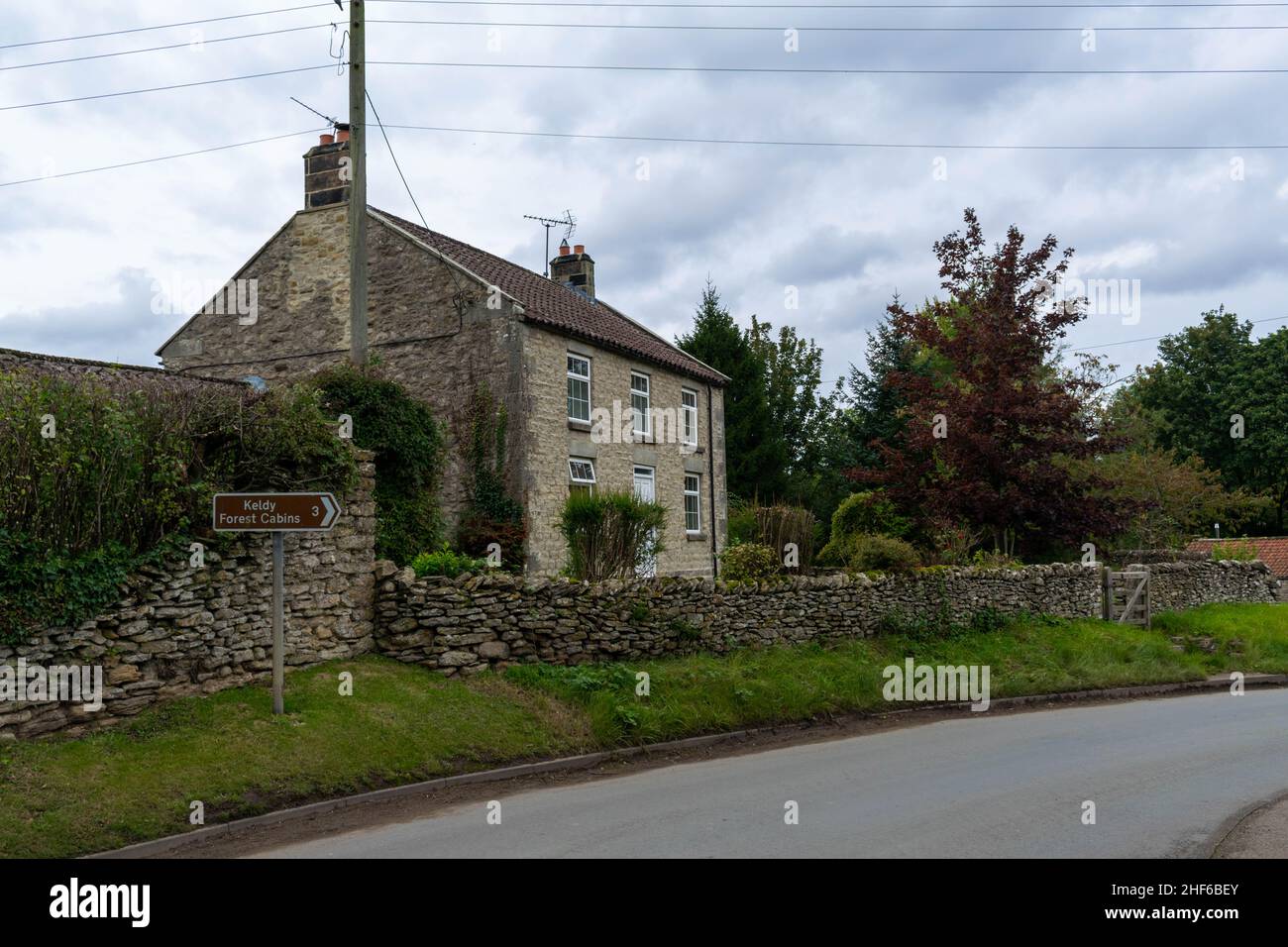 Cropton, UK - 5th October 2019: Picturesque postcard of the beautiful ...