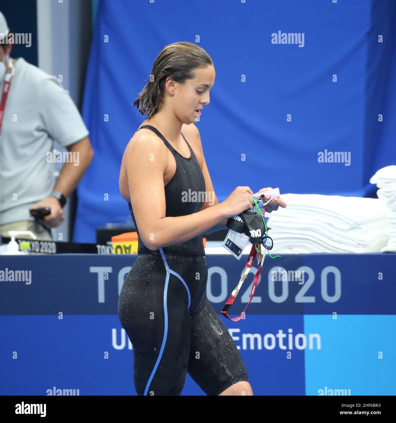 JULY 26th, 2021 - TOKYO, JAPAN: Martina Carraro of Italy finishes 3rd ...