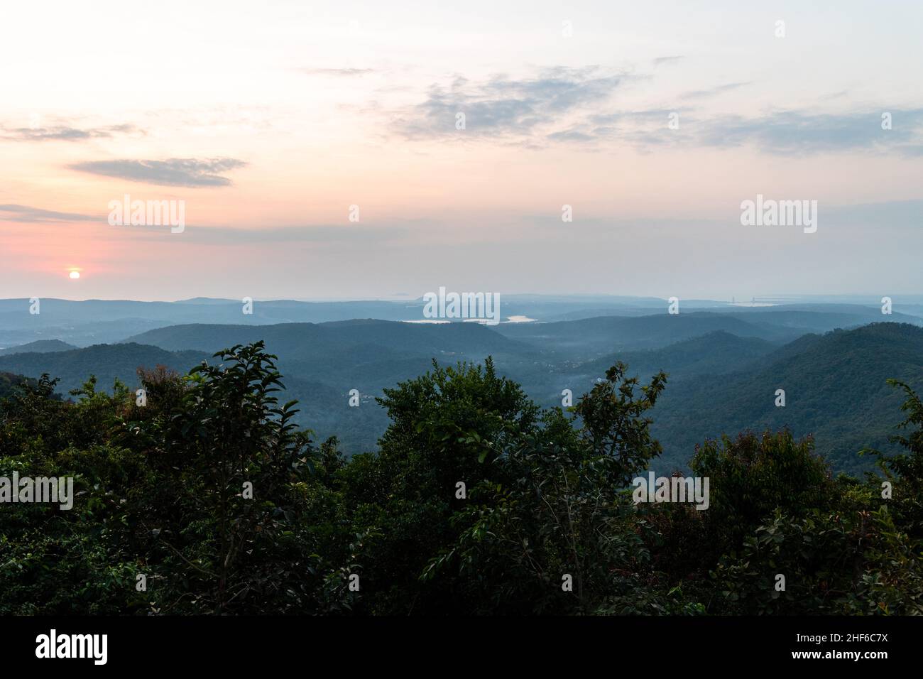 Magnificent view of sunset from Shri Siddhanath Temple in Borim, Ponda ...