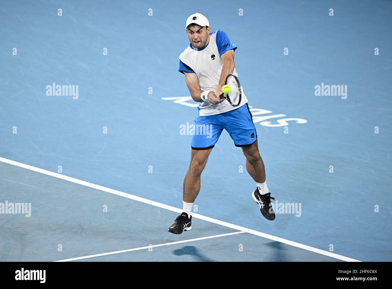 14th January 2022: Ken Rosewall Arena, Sydney Olympic Park, Sydney ...