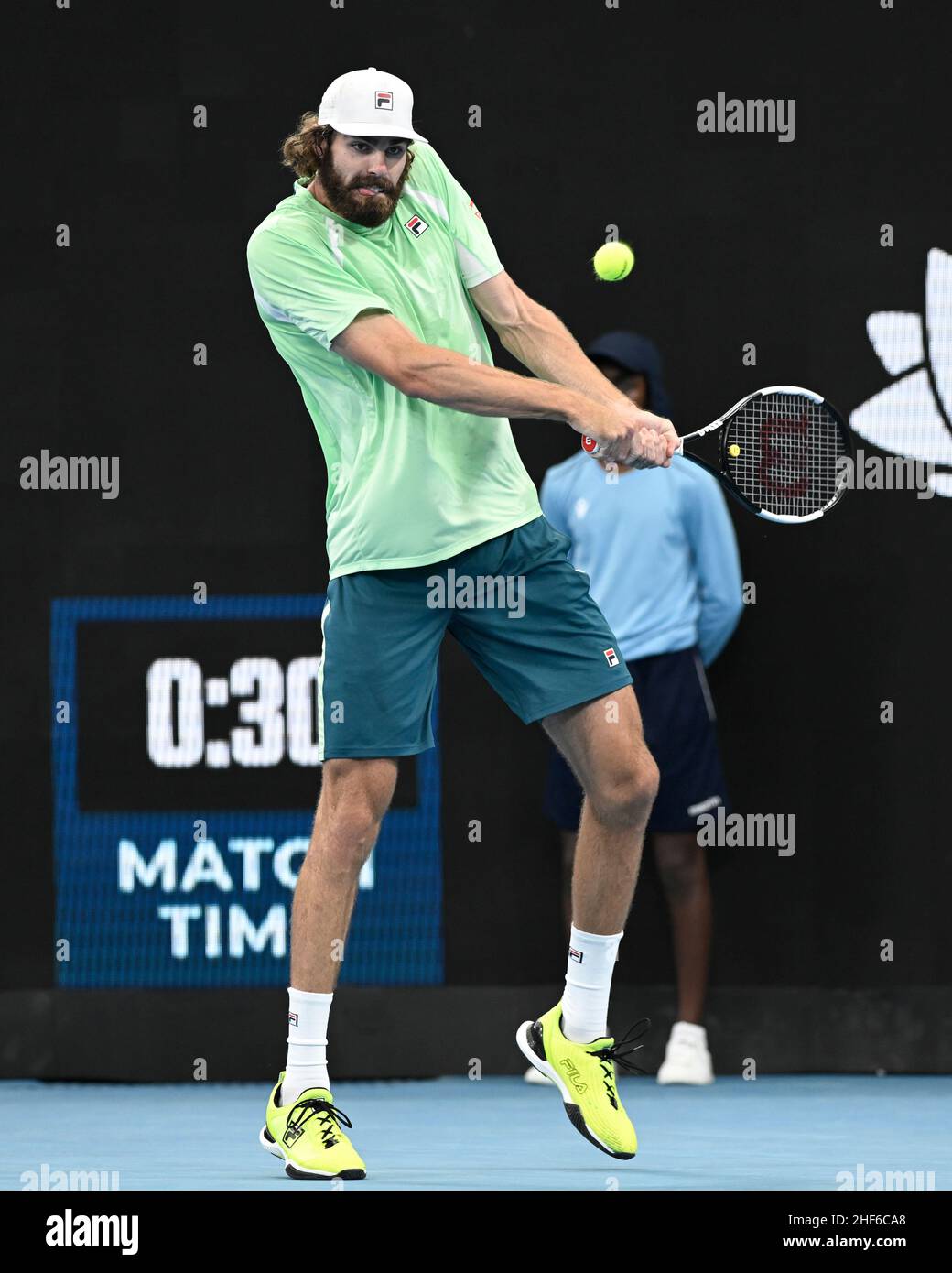 14th January 2022: Ken Rosewall Arena, Sydney Olympic Park, Sydney ...