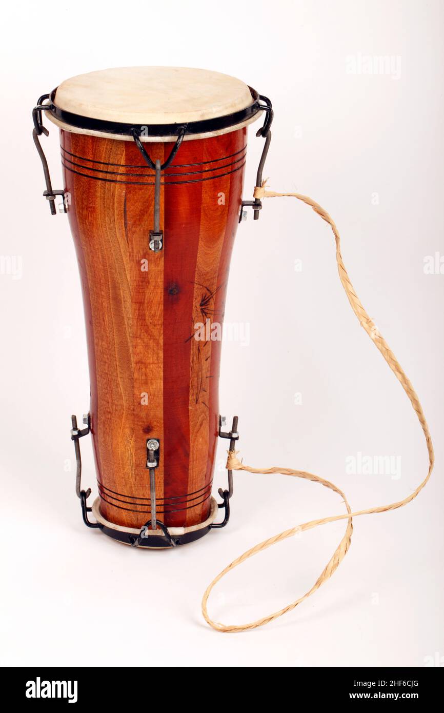 Bata. Cuban traditional double headed drum Stock Photo - Alamy