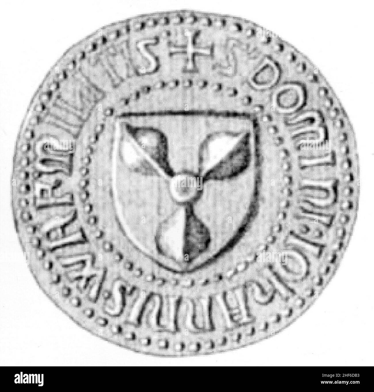 Seal Johannes Swaf 1336 03 Stock Photo - Alamy