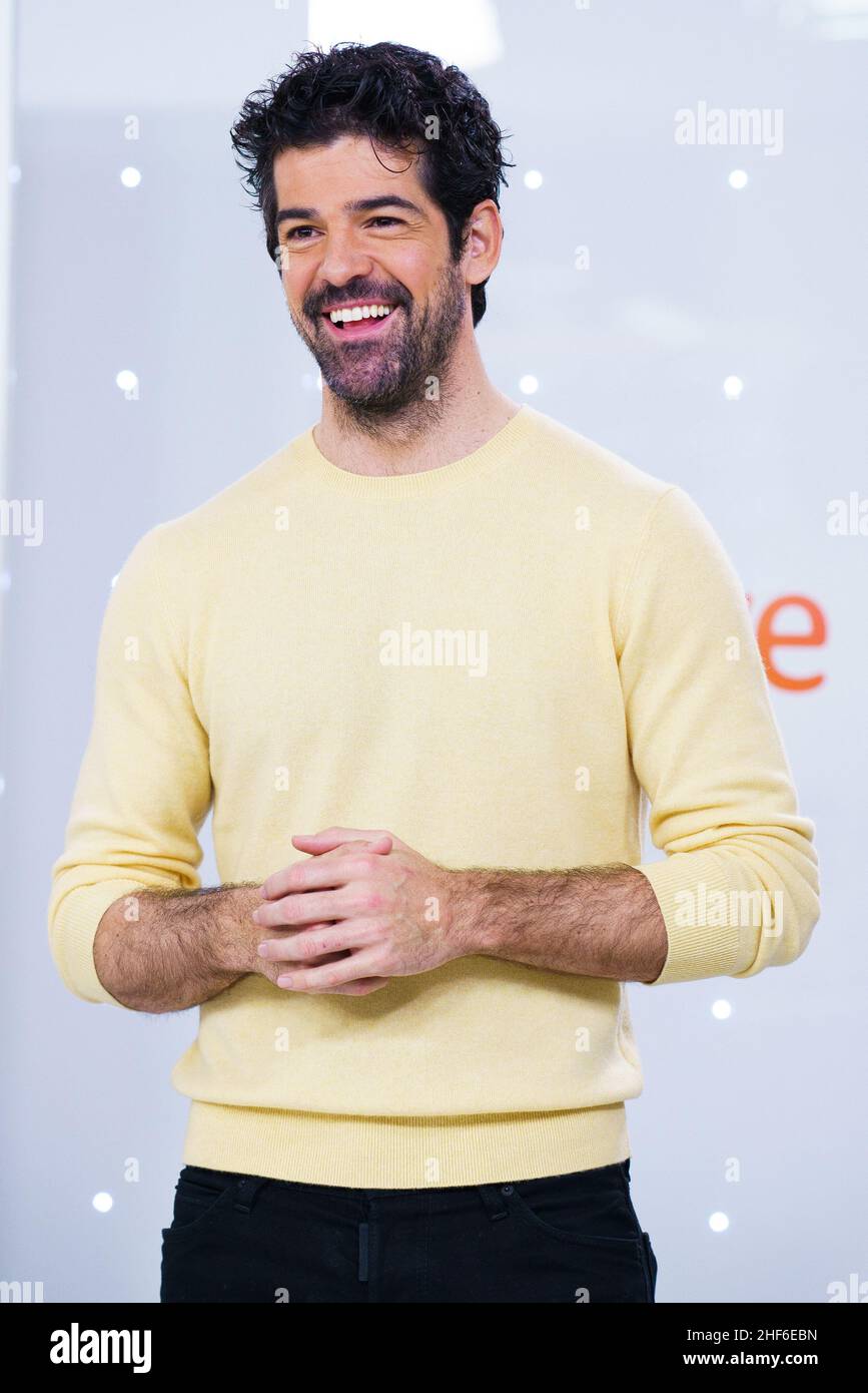 Madrid, Spain. 14th Jan, 2022. Actor Miguel Angel Munoz attends the ...