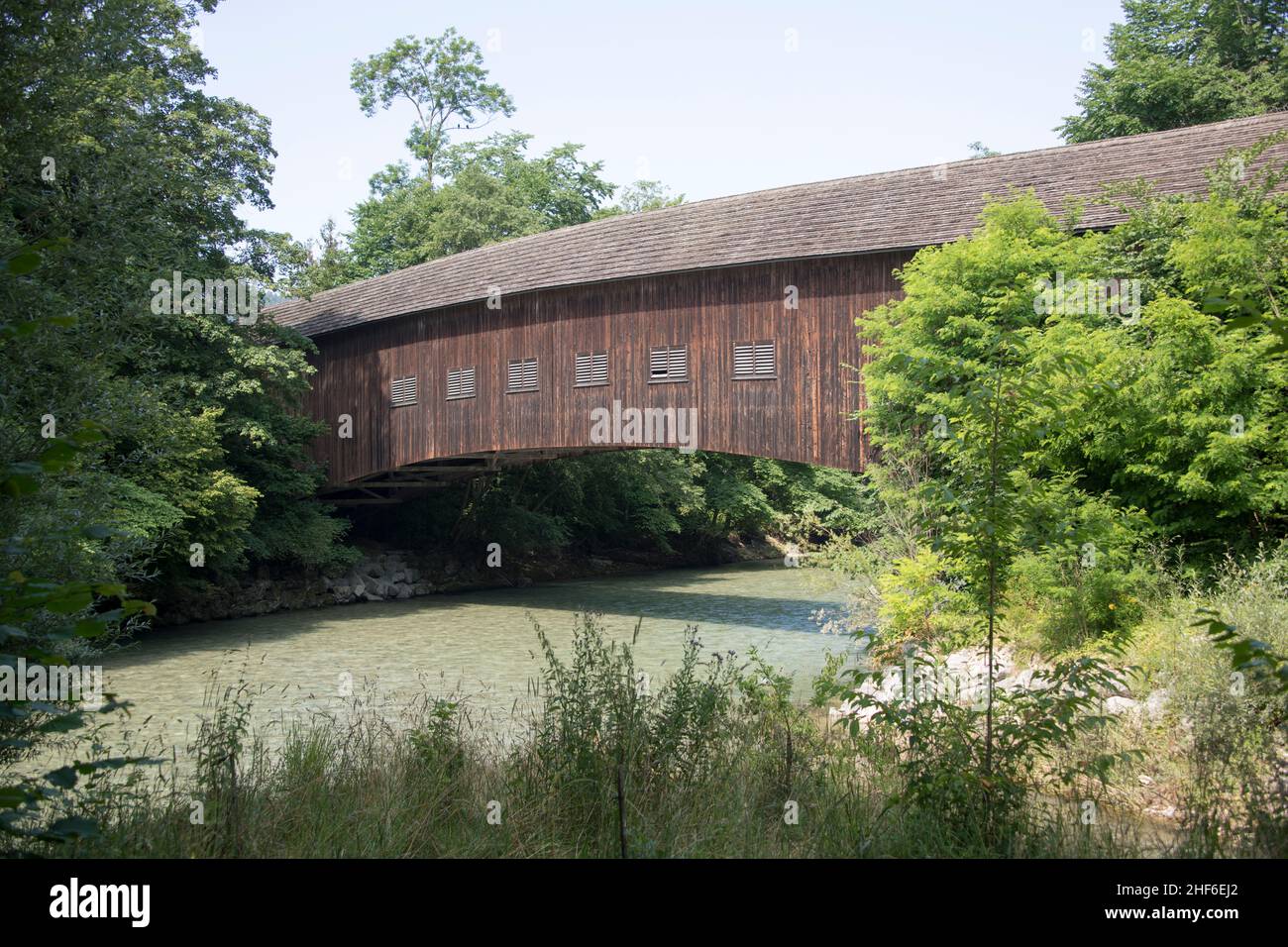 Hasle wooden bridge hi-res stock photography and images - Alamy