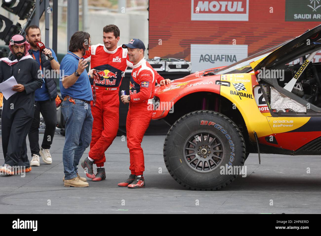 Jeddah, Saudi Arabia. 14th Jan, 2022. Loeb Sébastien (fra), Bahrain ...