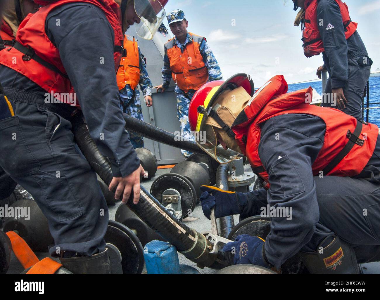Search and rescue exercise 130909 Stock Photo - Alamy