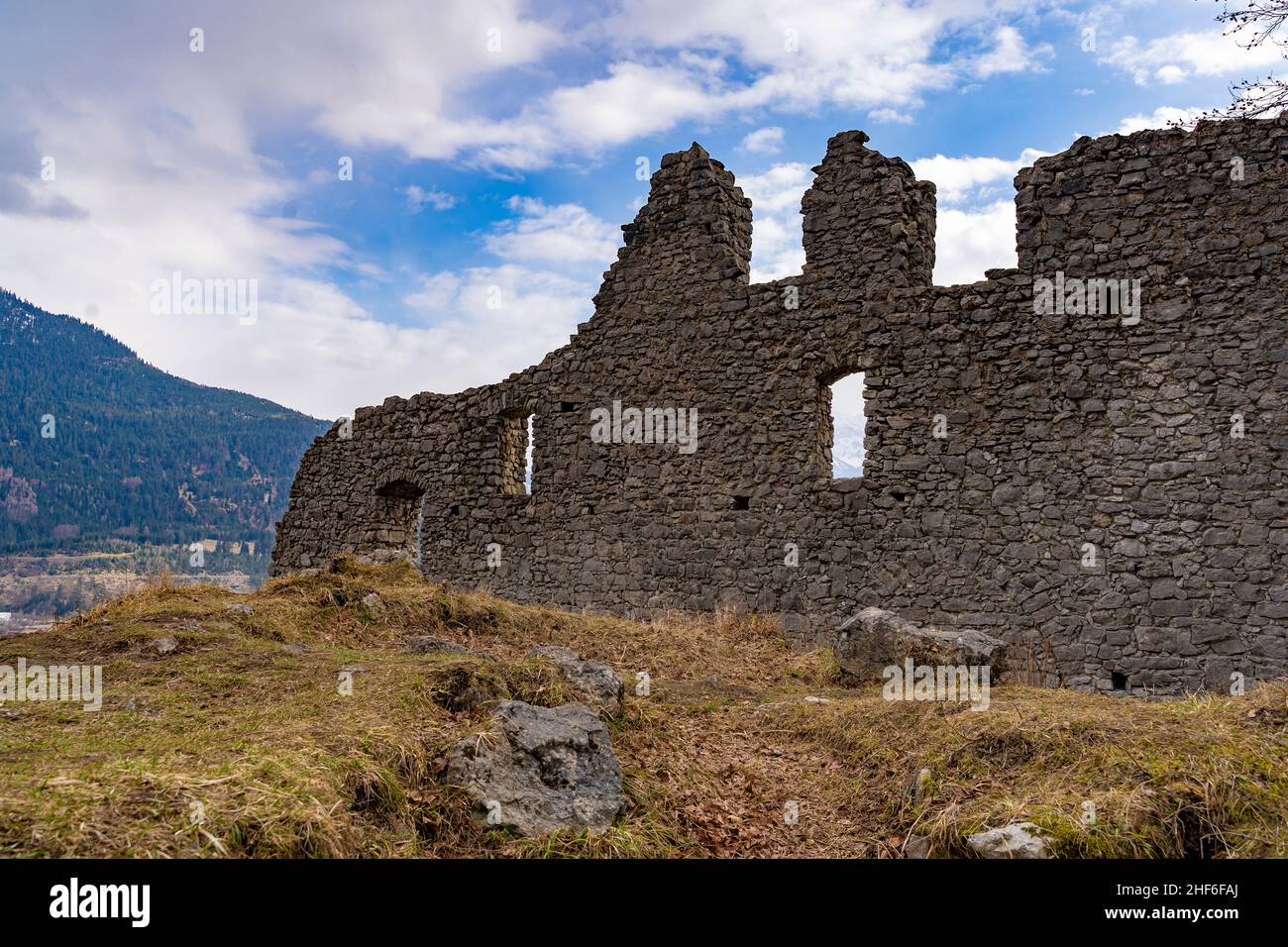 Werdenfels castle ruins hi-res stock photography and images - Alamy