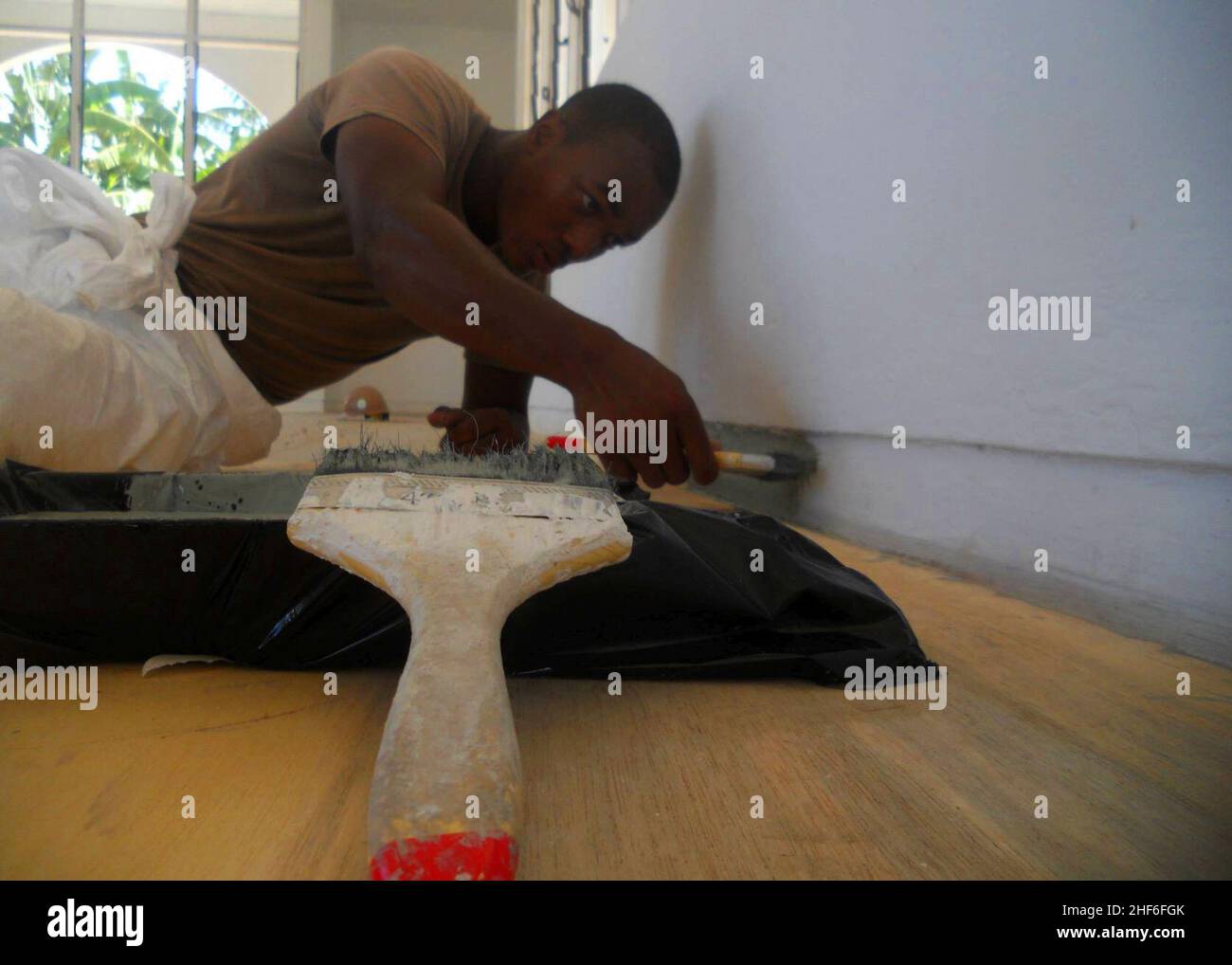 Seabees build school in Timor-Leste 131122 Stock Photo - Alamy