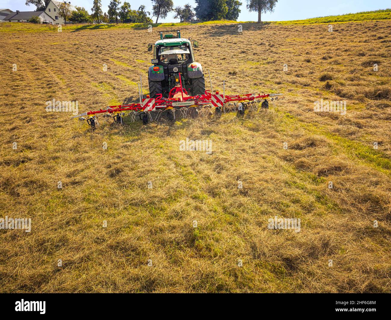 Aerial view farmers machine hi-res stock photography and images - Alamy