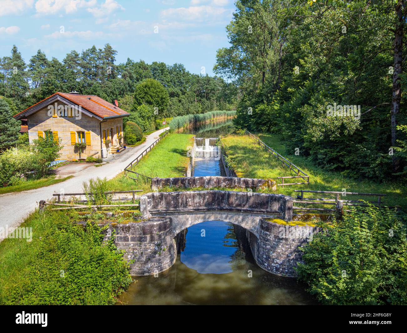 King Ludwig Canal Stock Photo - Alamy