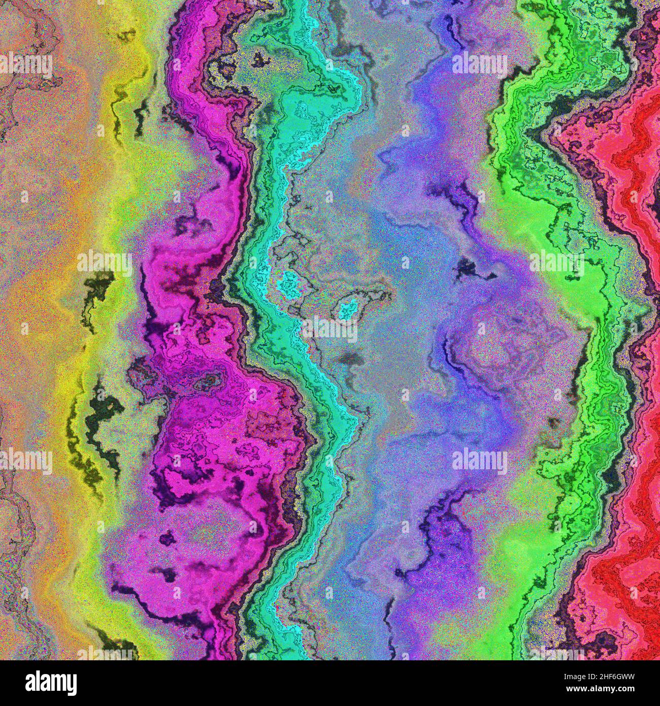 Abstract liquid paint texture, digital rainbow colors background Stock ...