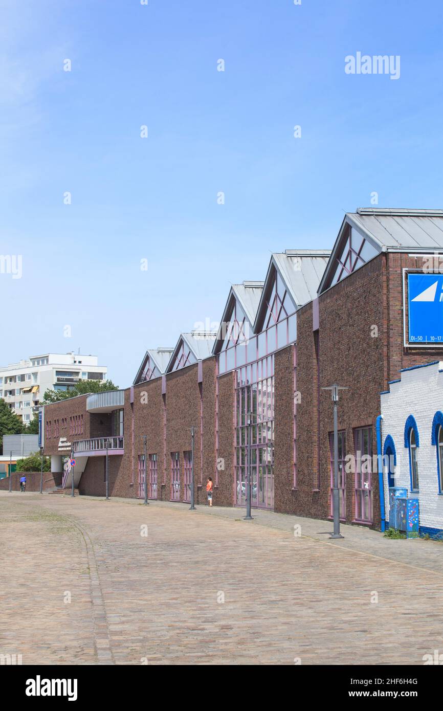 Morgenstern Museum on the Geeste, Bremerhaven, Bremen, Germany, Europe ...