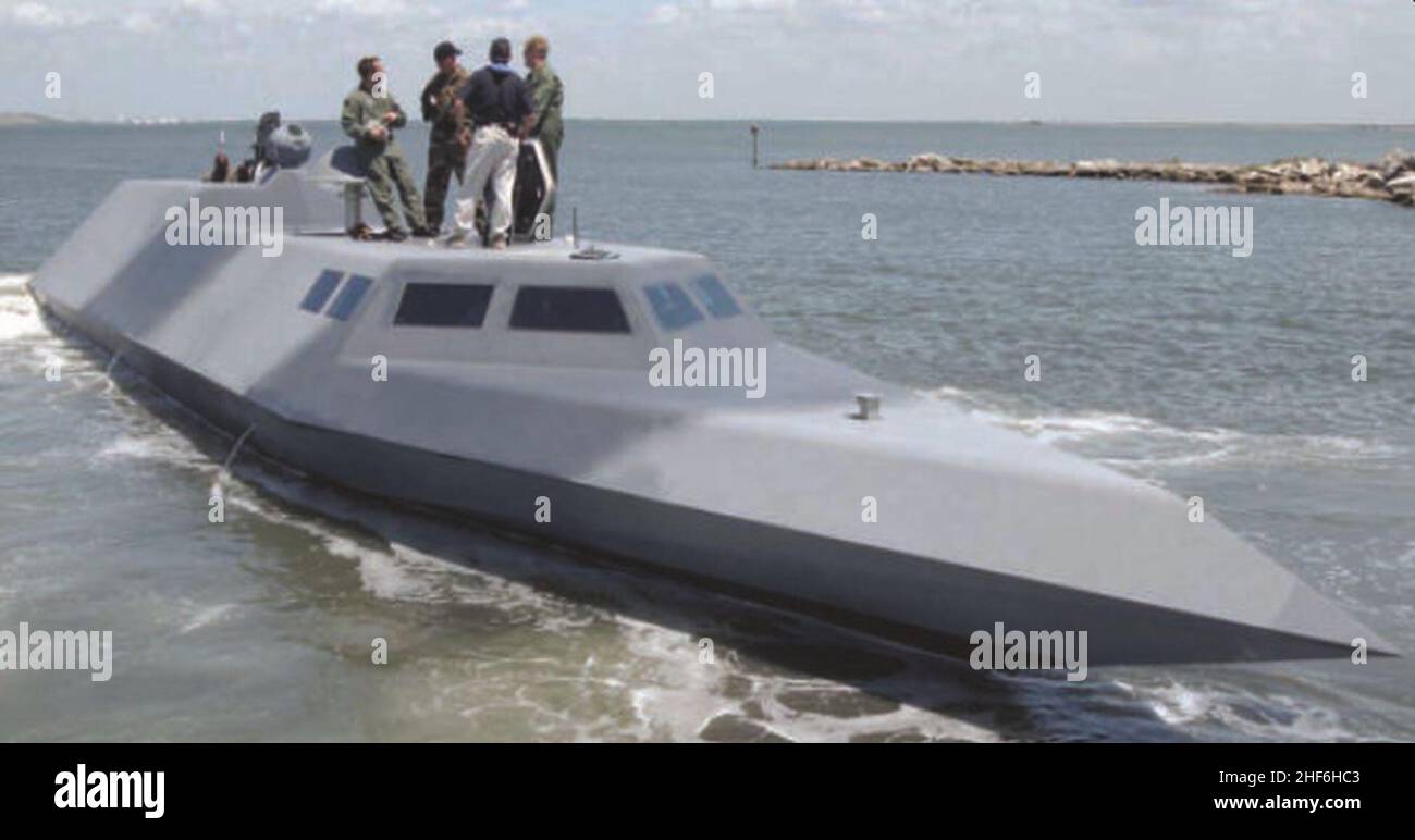 Military Stealth Speed Boat