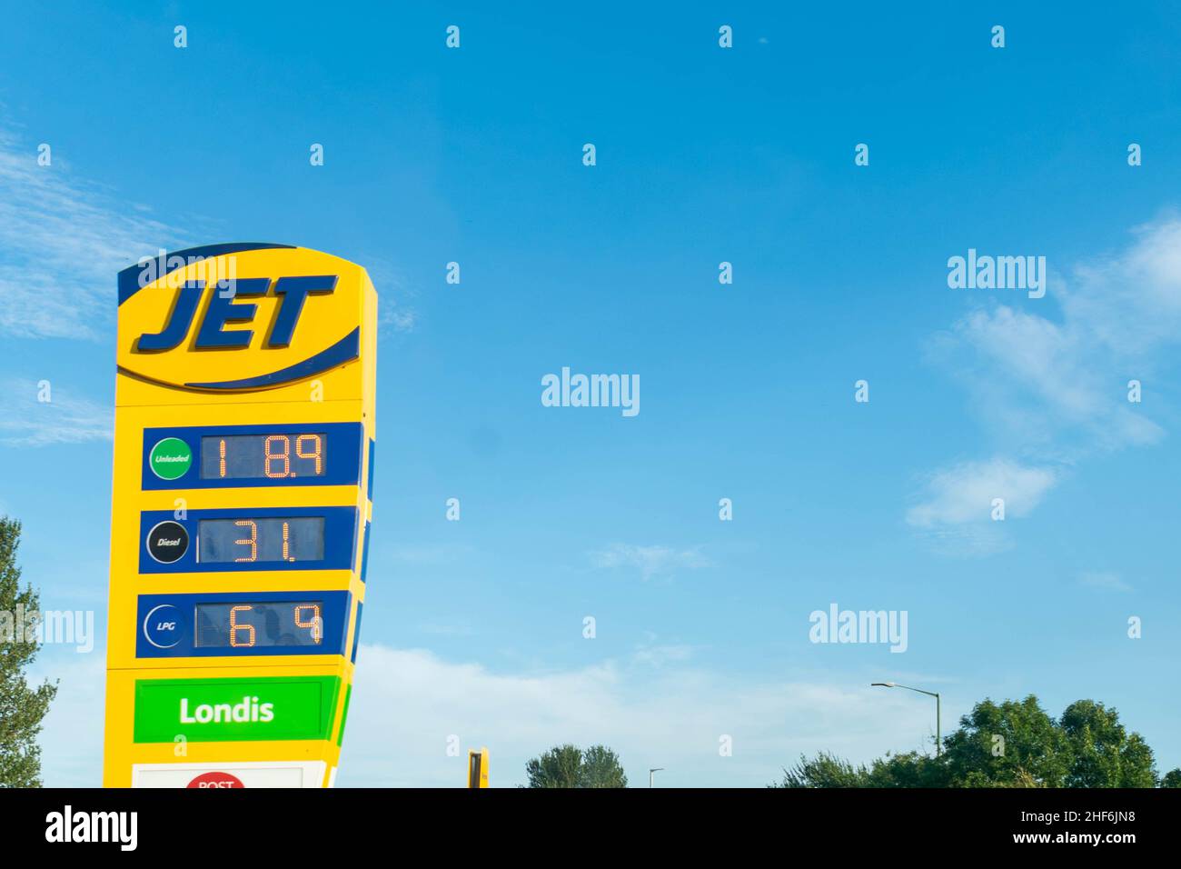 Jet petrol station hi-res stock photography and images - Alamy