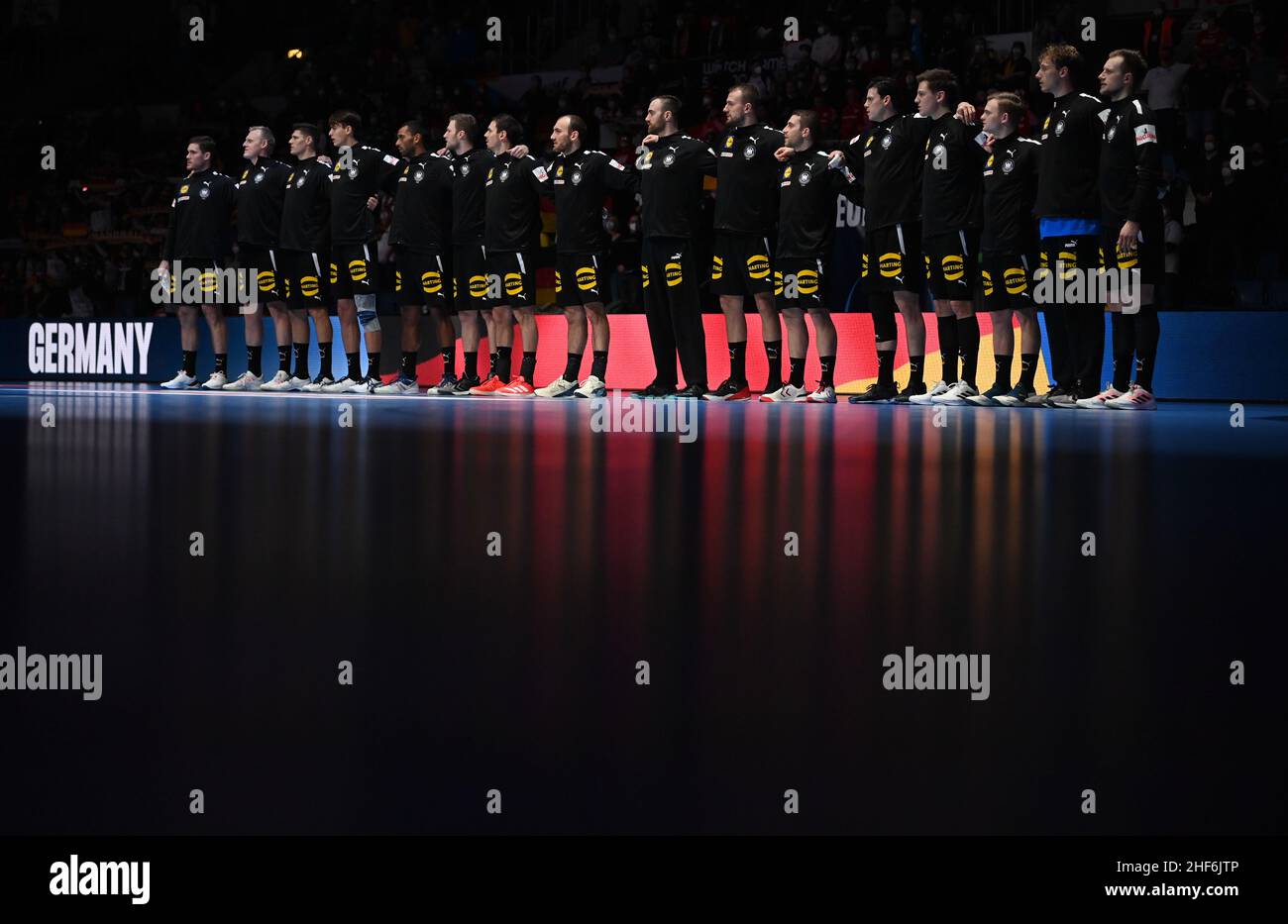Bratislava, Slovakia. 14th Jan, 2022. Handball, European Championship ...