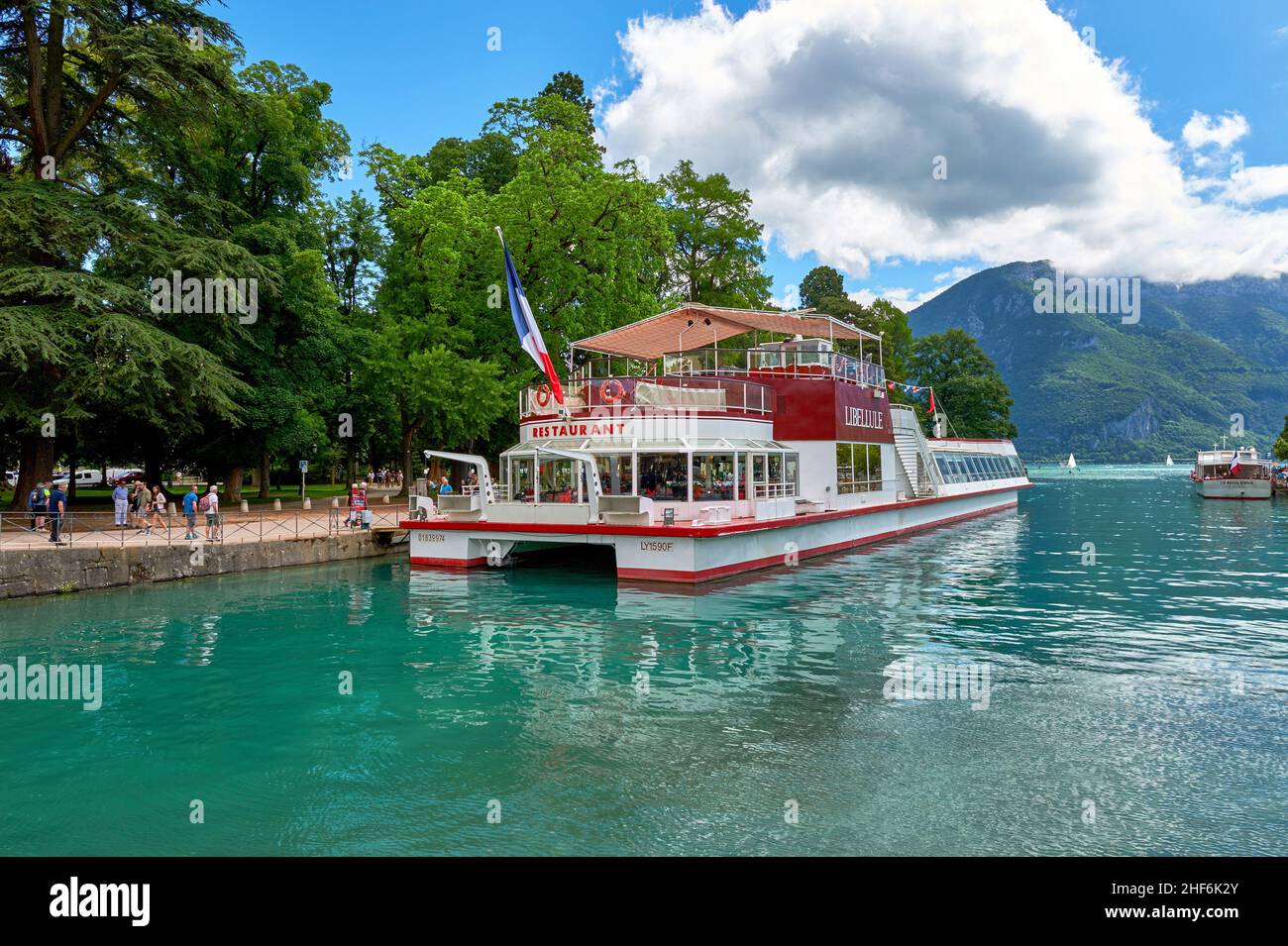 Annecy lake view hi-res stock photography and images - Alamy
