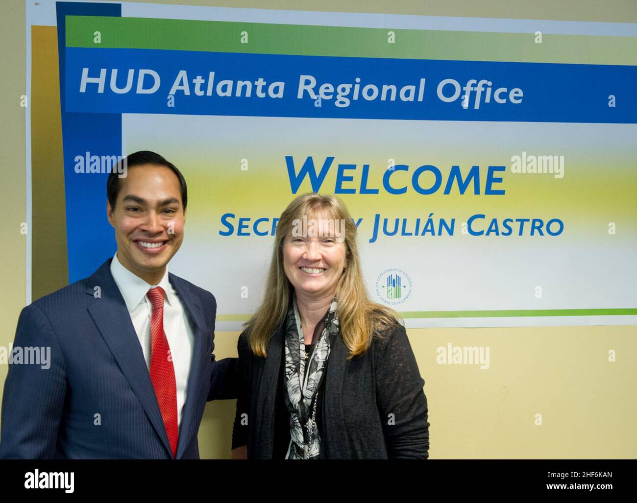 Secretary Castro Visit Atlanta RO (15183168115 Stock Photo - Alamy