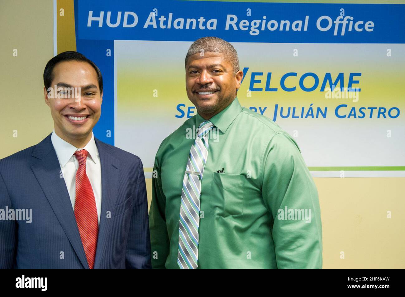 Secretary Castro Visit Atlanta RO (14996398599 Stock Photo - Alamy