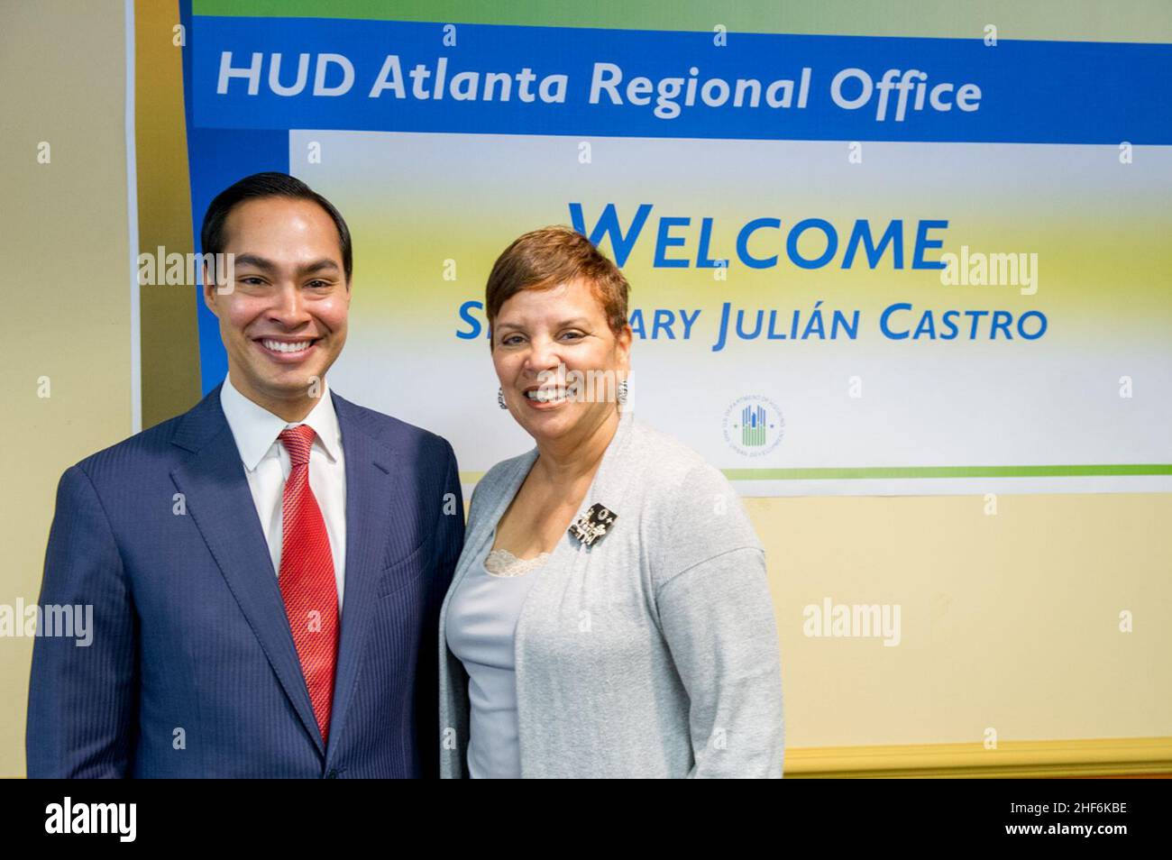 Secretary Castro Visit Atlanta RO (15183167955 Stock Photo - Alamy