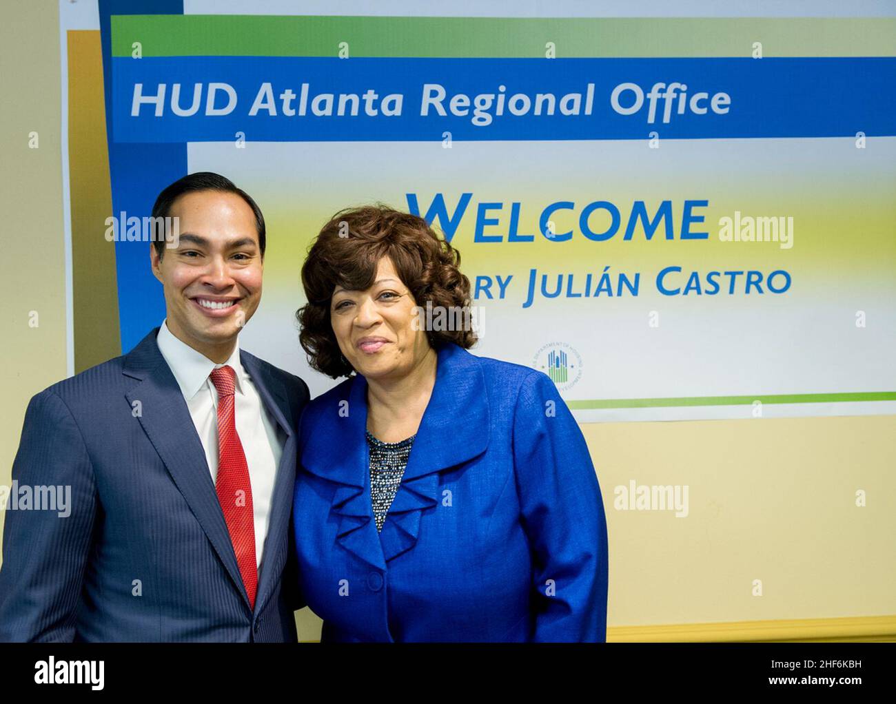 Secretary Castro Visit Atlanta RO (14996597557 Stock Photo - Alamy