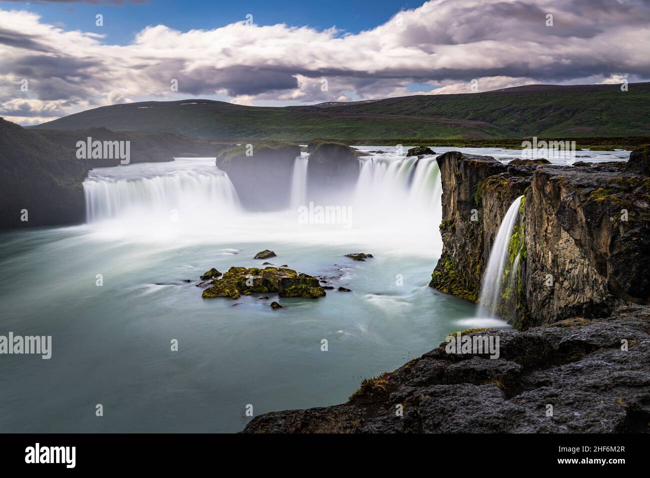 Waterfall, GoÃ°afoss, Godafoss, Iceland Stock Photo - Alamy