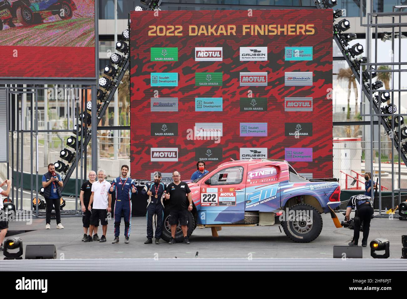 Jeddah, Saudi Arabia. 14th Jan, 2022. 222 Alvarez Lucio (arg), Monleon ...