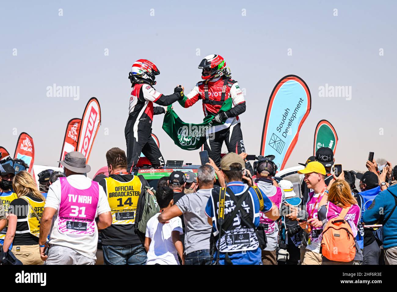 Jeddah, Saudi Arabia . 14th Jan, 2022. 205 Al Rajhi Yazeed (sau), Orr ...