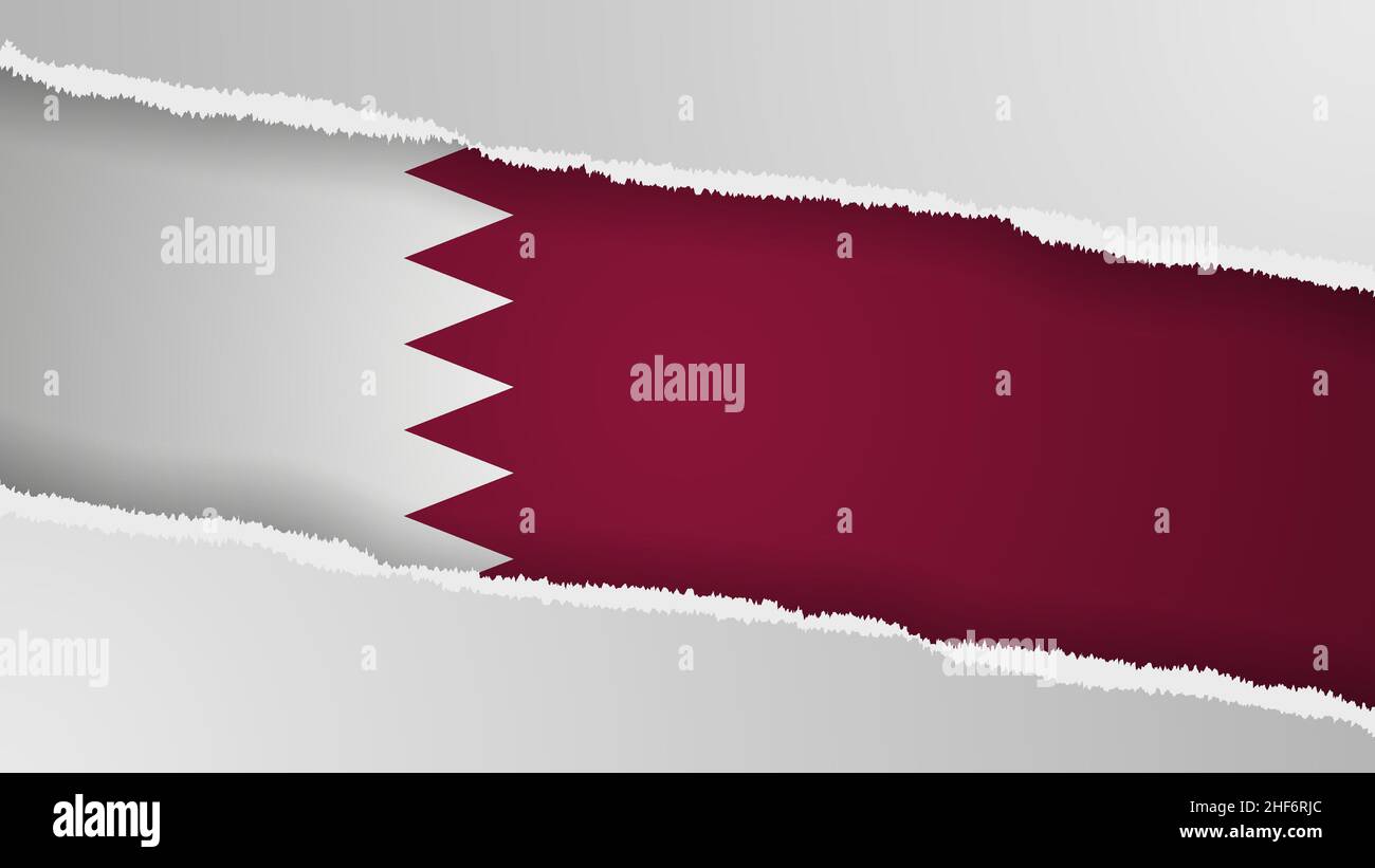 EPS10 Vector Patriotic background with Qatar flag colors. An element of ...