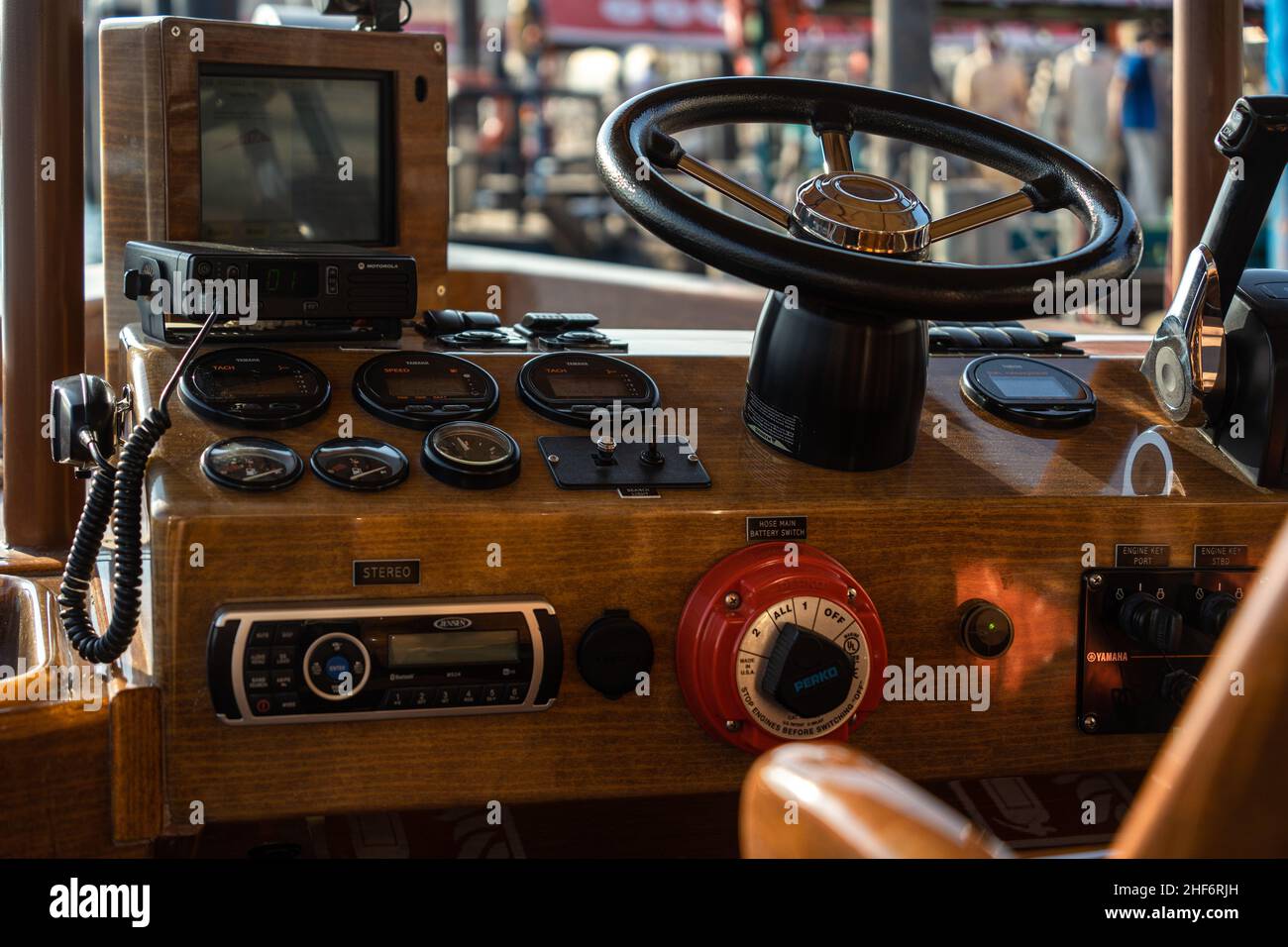 Wooden dashboard hi-res stock photography and images - Alamy