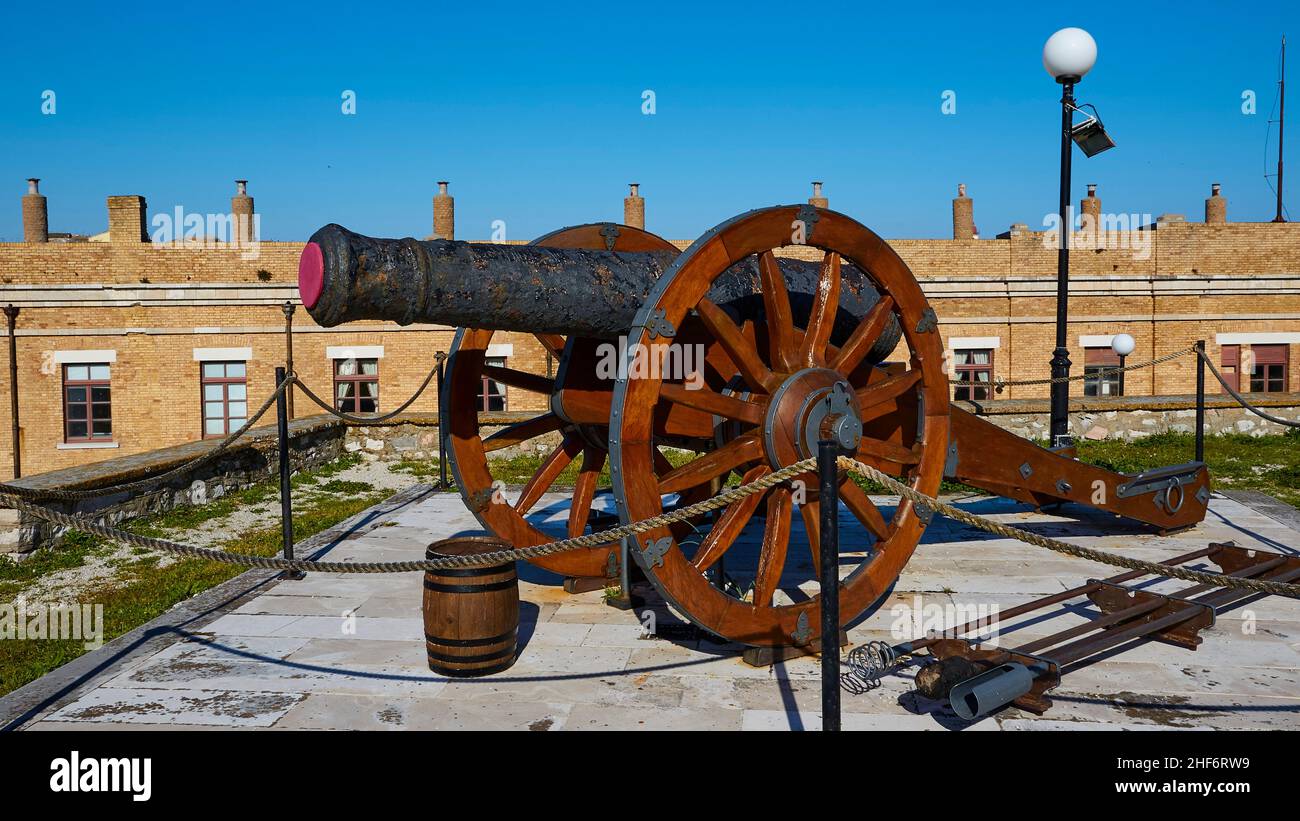 Greece, Greek Islands, Ionian Islands, Corfu, Corfu Town, Old Fortress ...