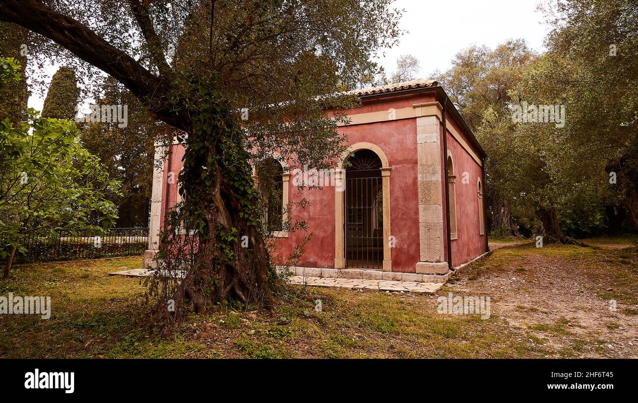 Greece, Greek Islands, Ionian Islands, Corfu, Corfu Town, Park Von ...