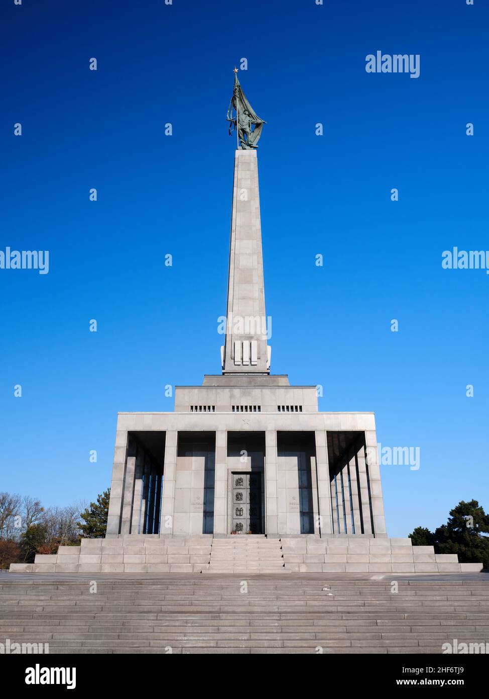 Slavin monument and cemetery of the soldiers of the Soviet Army killed ...