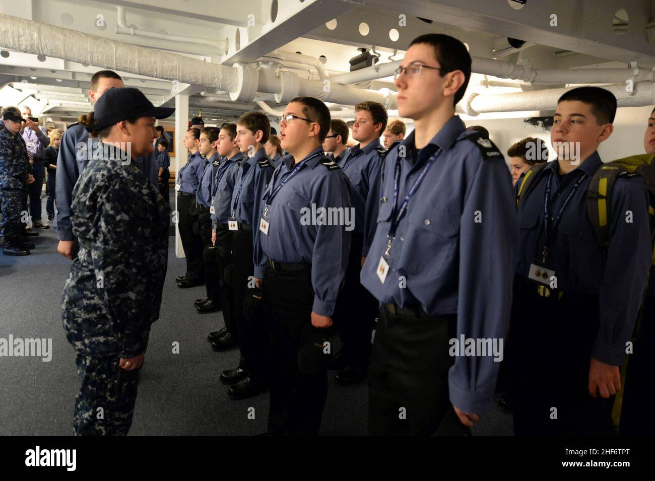 Sea cadet training hi-res stock photography and images - Alamy