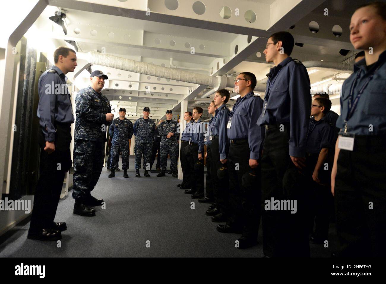 Sea cadet training 150317 Stock Photo - Alamy