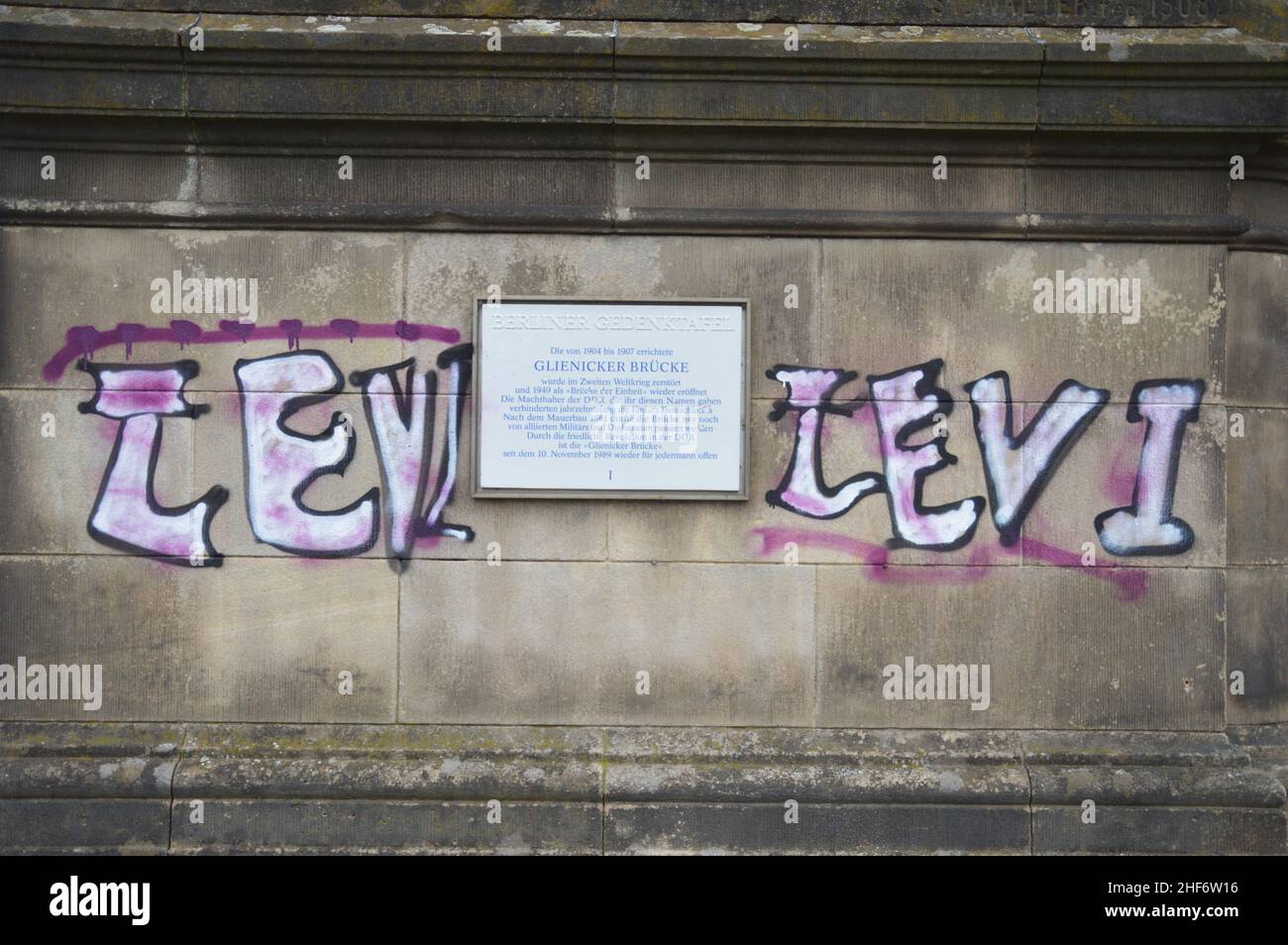 Levi graffiti hi-res stock photography and images - Alamy