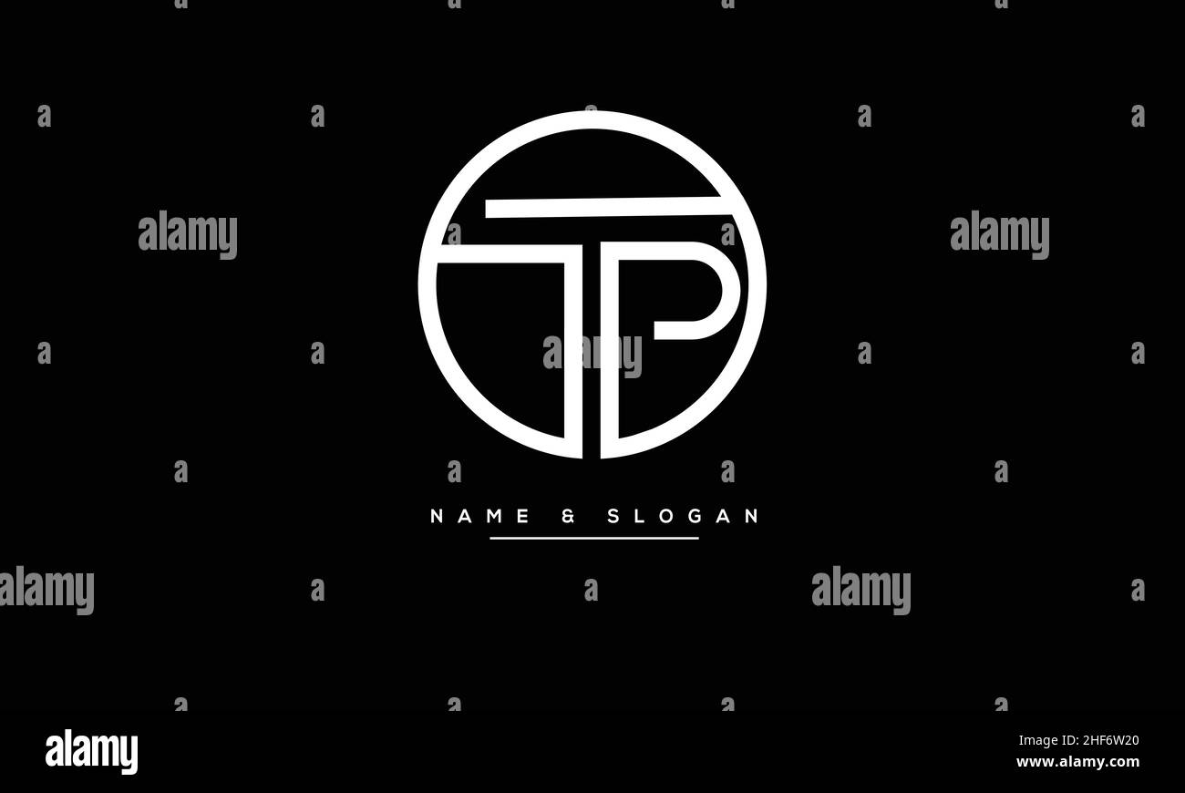 TP, PT Abstract Letters Logo monogram Stock Vector Image & Art - Alamy