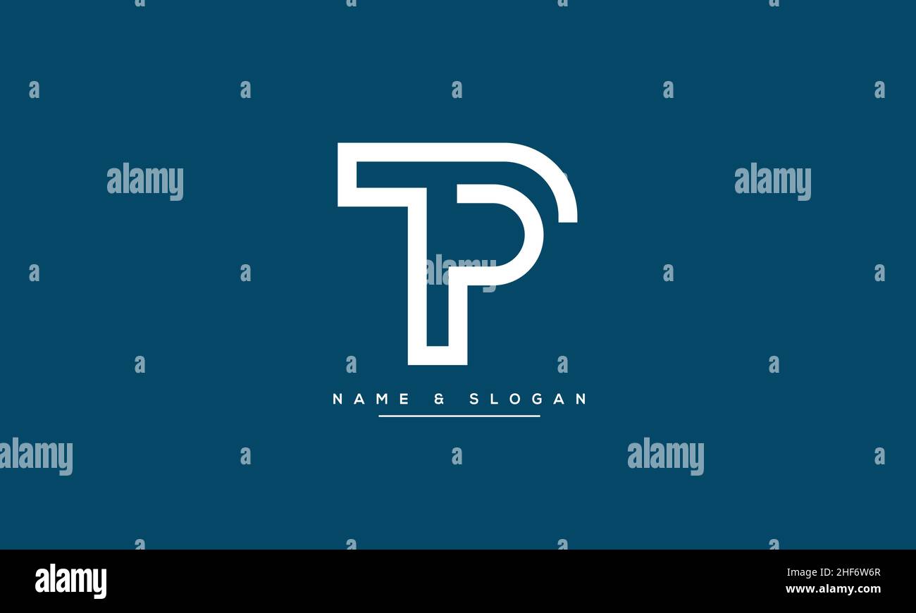 TP, PT Abstract Letters Logo monogram Stock Vector Image & Art - Alamy