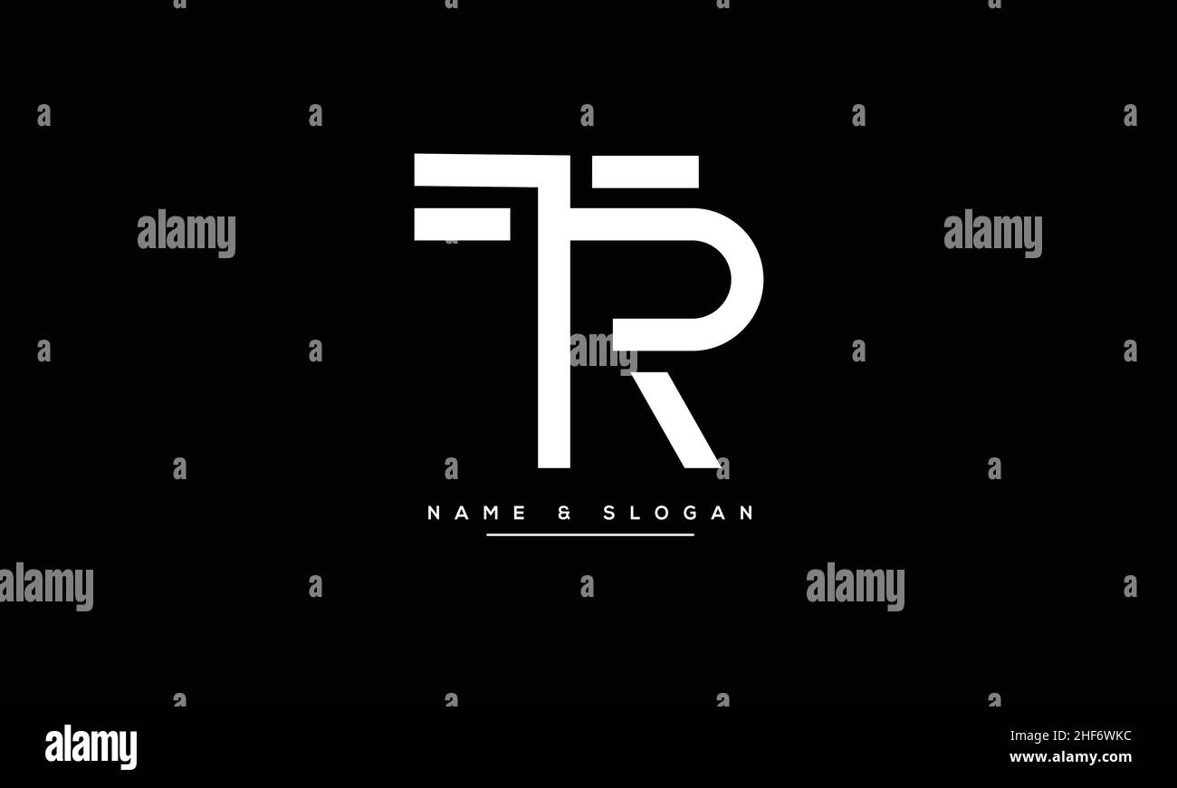 TR, RT Abstract Letters Logo Monogram Stock Vector Image & Art - Alamy